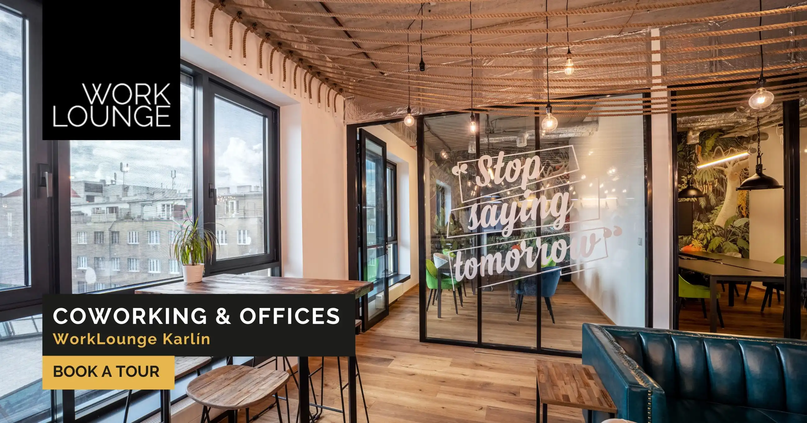New office space Prague 8 | WorkLounge Karlín